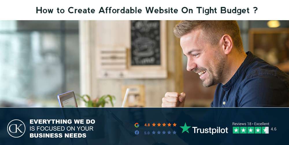 How to Create a Affordable Website Design on a Tight Budget